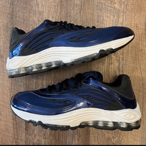 Nike | Shoes | Nike Air Tuned Max Navy Blue Void White | Poshmark